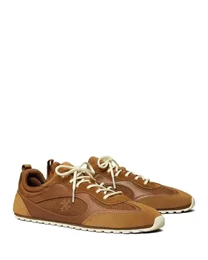 Tory Burch Field Sneakers - Cognac Brown