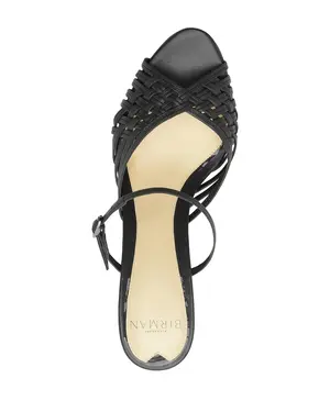 ALEXANDRE BIRMAN Lillian Leather Wedge Sandals