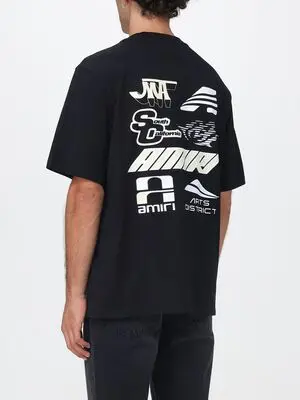 Amiri Relaxed-fit Logo And Slogan Print Cotton T-shirt
