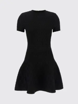 Balmain Short Sleeve Knit Dress