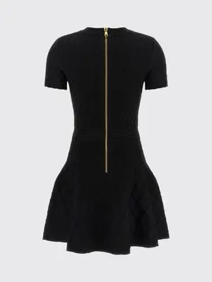 Balmain Short Sleeve Knit Dress