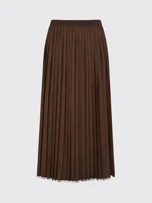 TWINSET Pleated Midi Skirt