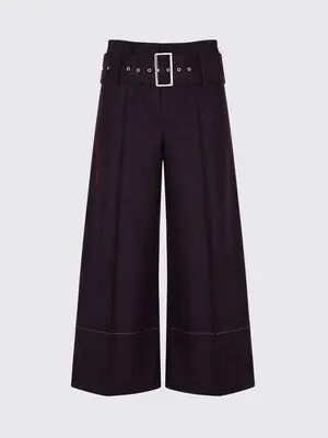 Liviana Conti Wide Leg Belted Trousers