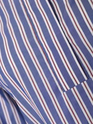 Liviana Conti Striped Cropped Shirt