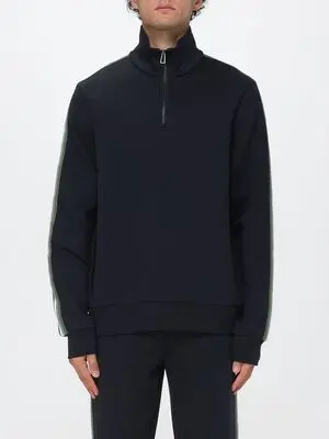Paul Smith Sweatshirt With Striped Sleeves