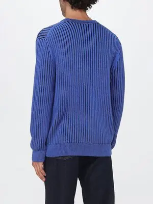 Paul Smith Striped Ribbed Knit Sweater