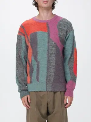Paul Smith Abstract Patterned Pullover Sweater - Emerald