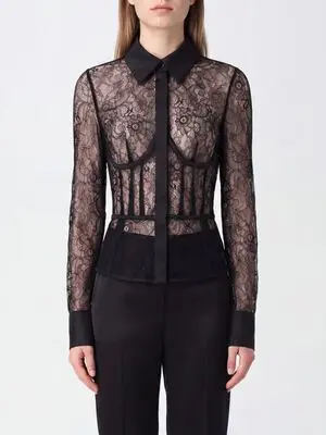 Elisabetta Franchi Lace Corset Shirt