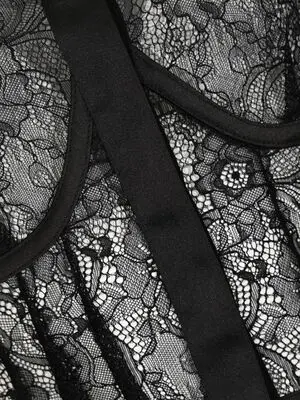 Elisabetta Franchi Lace Corset Shirt