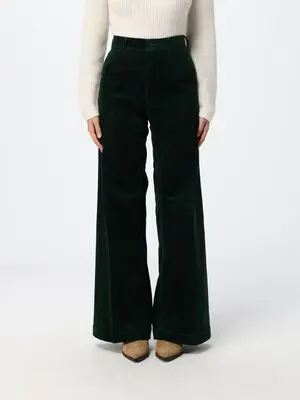 Polo Ralph Lauren Corduroy Wide-leg Trousers - Green