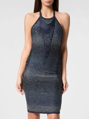 Philipp Plein Embellished Halterneck Dress