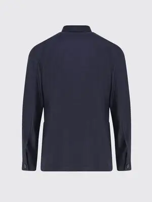 Tagliatore Stand Collar Jacket - Blue