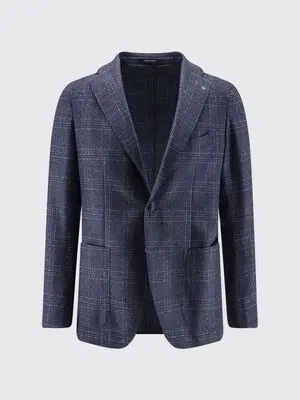 Tagliatore Single Breasted Checked Blazer