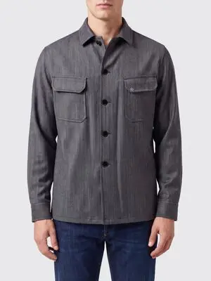 Tagliatore Textured Shirt Jacket