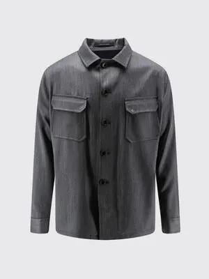 Tagliatore Textured Shirt Jacket