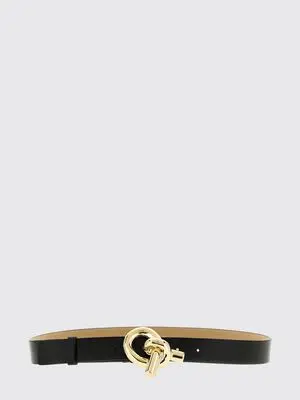 Fabiana Filippi Leather Belt With Gold Tone Hardware