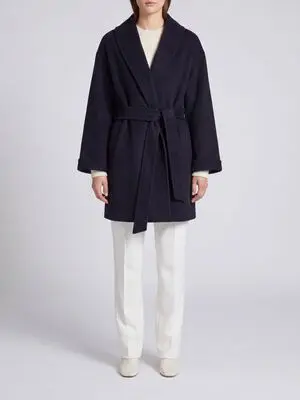 BY MALENE BIRGER Shawl Collar Belted Waistcoat