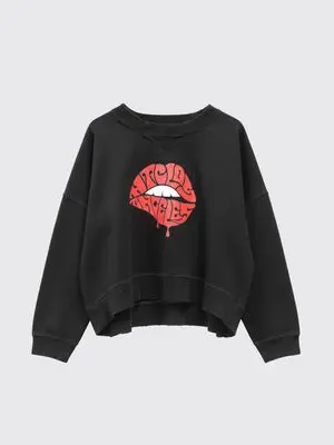 HTC LOS ANGELES Relaxed Fit Graphic Print Cotton Sweatshirt