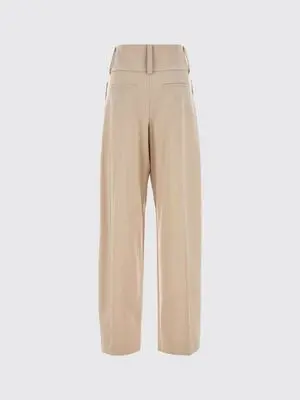 Sportmax Tailored Wide Leg Trousers - Beige