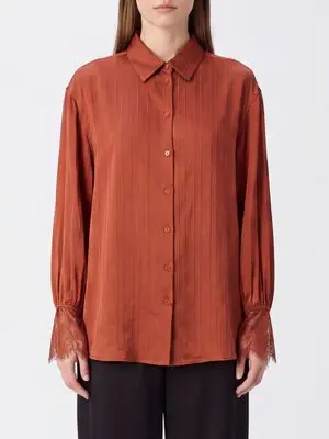 TWINSET Button-up Shirt With Lace Detail