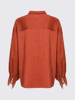 TWINSET Button-up Shirt With Lace Detail