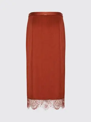 TWINSET Embellished Lace Midi Skirt