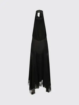 Andamane Halterneck Lace Trim Dress