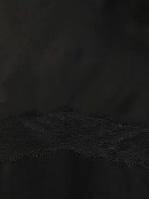 Andamane Halterneck Lace Trim Dress
