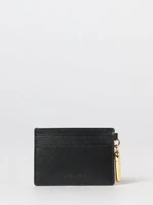 Marc Jacobs The Snapshot Cowhide Leather Card Holder With Logo Charm