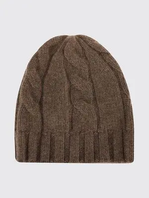 BALLANTYNE Cable Knit Beanie - Natural
