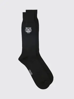 Kenzo Embroidered Tiger Logo Crew Socks