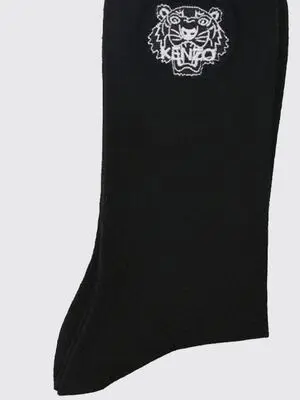 Kenzo Embroidered Tiger Logo Crew Socks