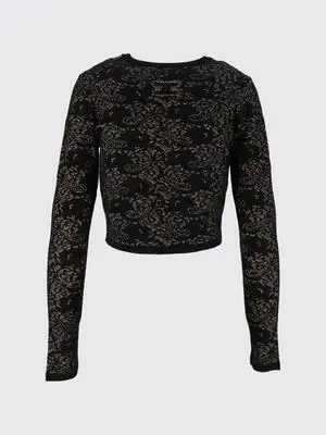 Elisabetta Franchi Lace Cropped Cardigan