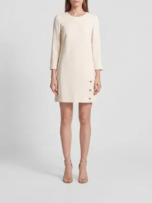 TWINSET Dress With Heart Detail - Grey