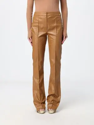 Elisabetta Franchi Tailored Flare Trousers - Brown