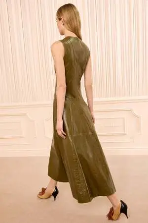 Ulla Johnson Juliette Leather Dress