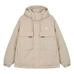 NEW BALANCE Lifestyle Down Jacket Asia Sizing - Beige