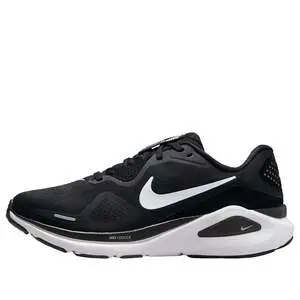Nike Structure 26 Extra Wide Athletic Sneakers - Black/wolf Grey/metallic Silver