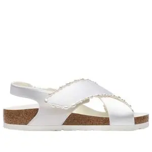 BIRKENSTOCK X Danielle Frankel Tulum Pearls Sandals - Pearl White