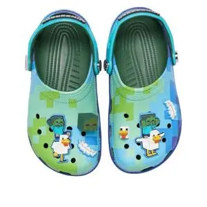 CROCS Classic Clog Minecraft - Green/blue