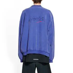 Balenciaga Hand-drawn Political Campaign Oversized Sweatshirt