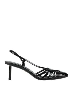 FERRAGAMO Patent Leather Slingback Pumps