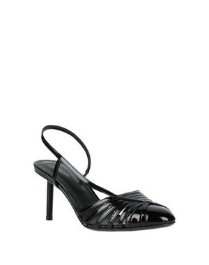 FERRAGAMO Patent Leather Slingback Pumps