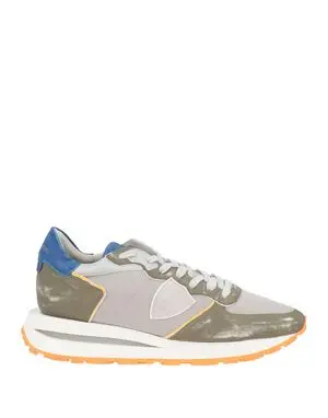 Philippe Model Leather And Textile Low-top Sneakers