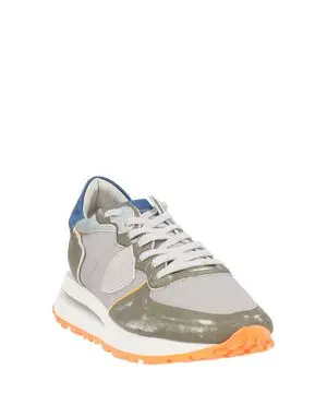 Philippe Model Leather And Textile Low-top Sneakers