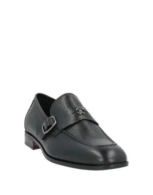Roberto Cavalli Pebbled Leather Loafers