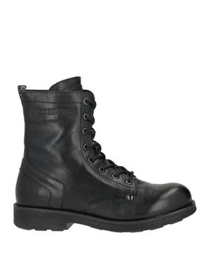 BIKKEMBERGS Leather Ankle Boots