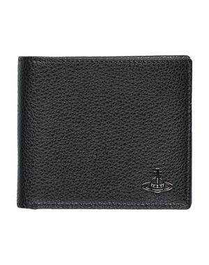 VIVIENNE WESTWOOD Wallet Leather - Black