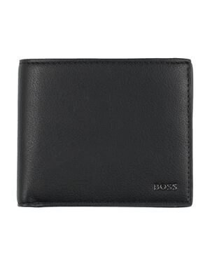 Hugo Wallet Recycled Polyurethane, Polyurethane - Black