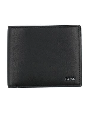 Hugo Wallet Recycled Polyester, Polyurethane - Black
